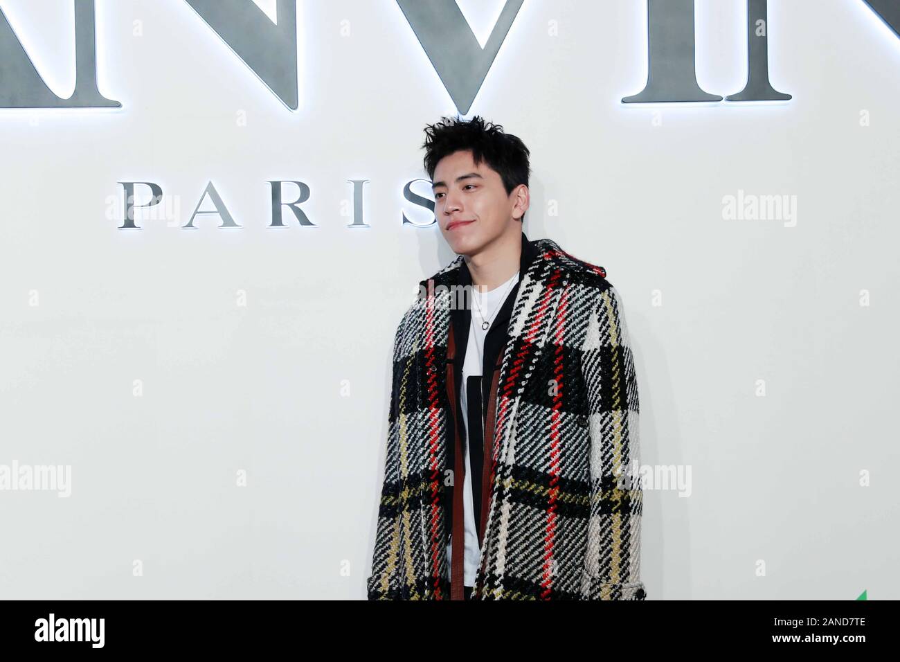 --FILE--Chinese actor Darren Wang, also known as Wang Talu, shows up at ...