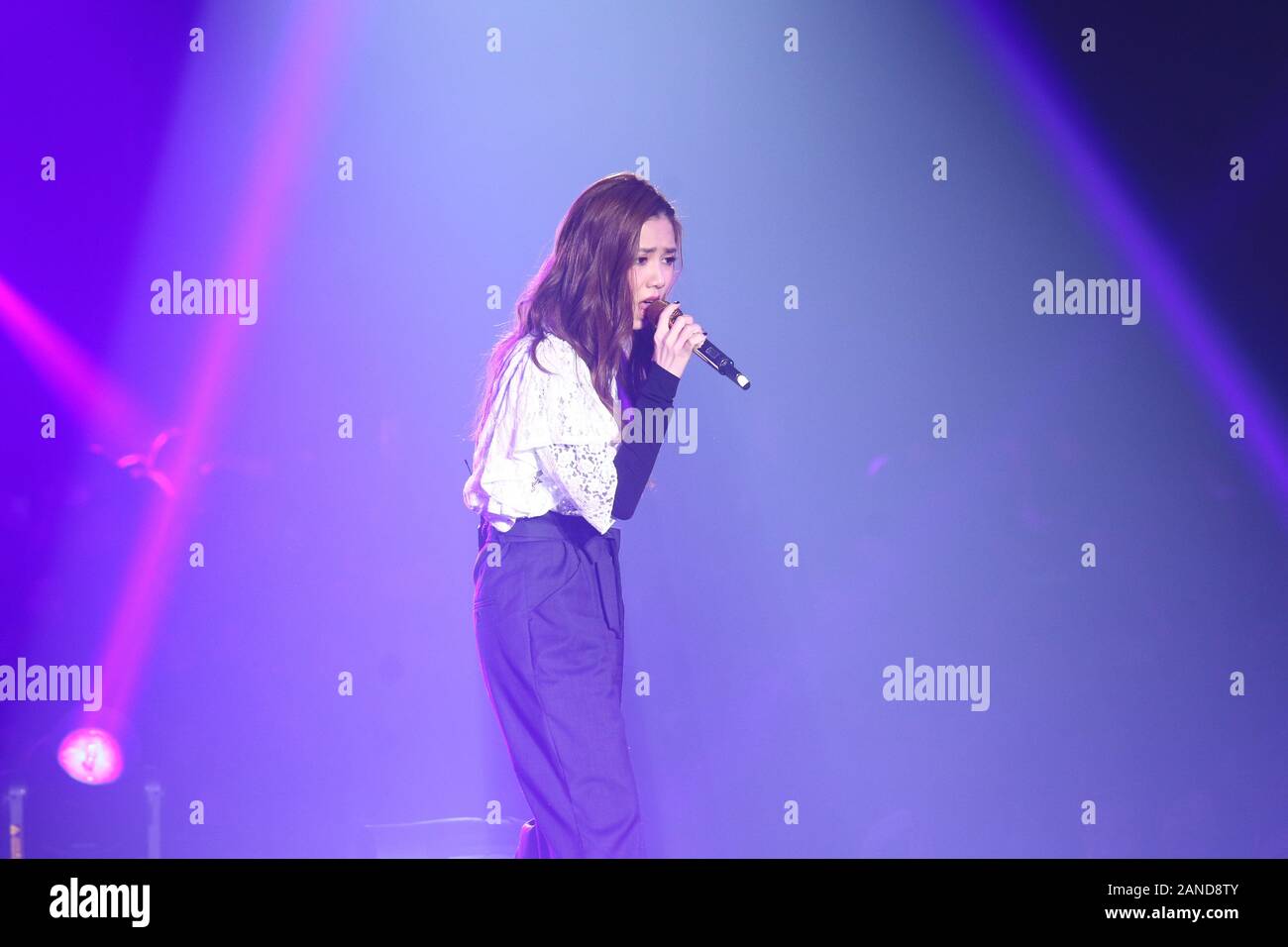 **TAIWAN OUT**Chinese singer-songwriter and actress G.E.M. or Tang Tsz ...