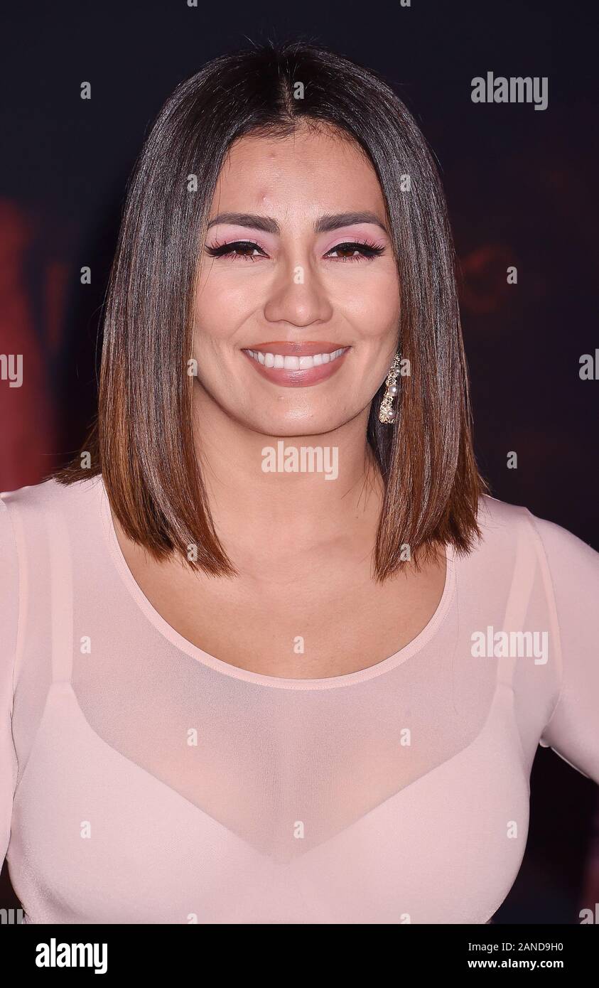HOLLYWOOD, CA - JANUARY 14: Sandra Gutierrez attends the premiere of ...