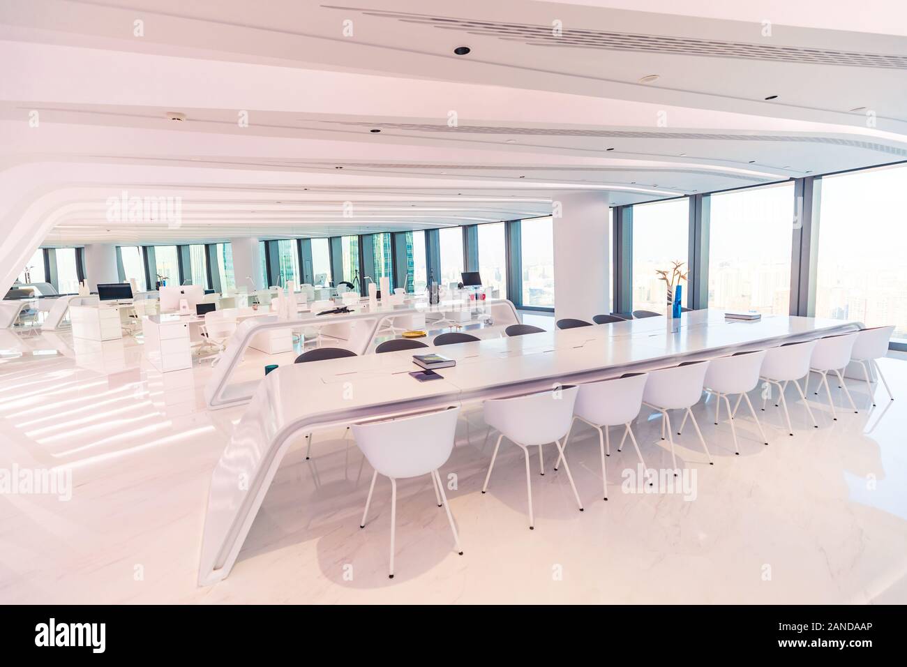 An inside view of the 5G laboratory at 31st floor of newly opened Leeza ...