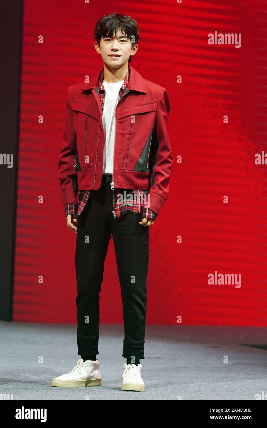--FILE--Chinese singer, dancer and actor Jackson Yee, also known as Yi ...