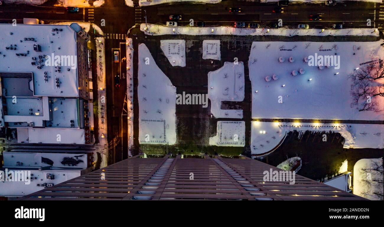 City edge aerial hi-res stock photography and images - Alamy