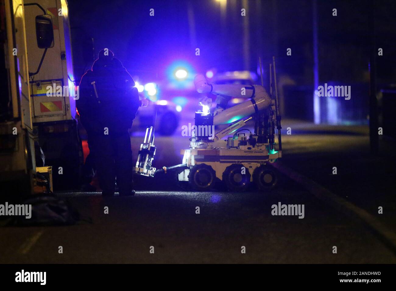 Remote controlled bomb disposal robot hi-res stock photography and ...