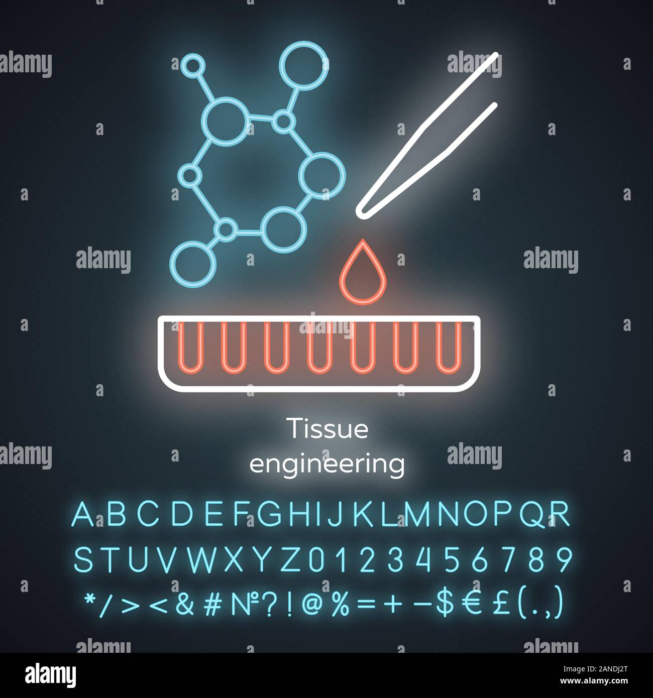 With illuminated light organs Stock Vector Images - Alamy