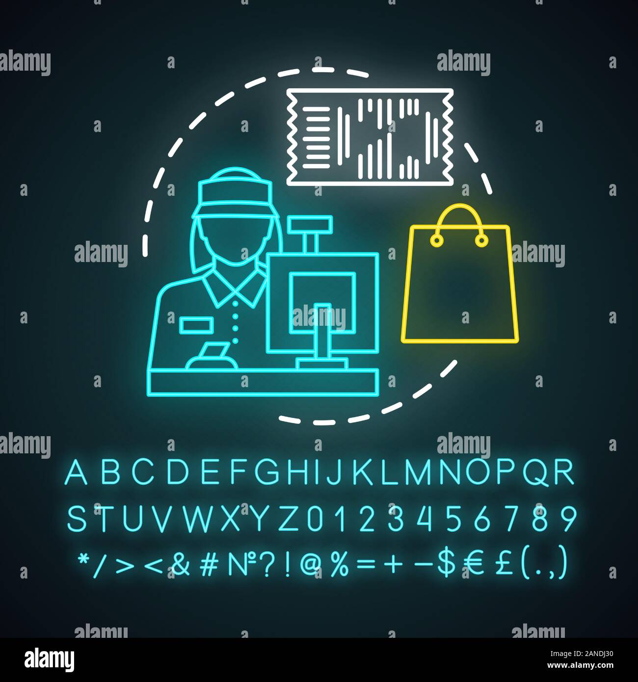 Supermarket checkout operator hi-res stock photography and images - Alamy