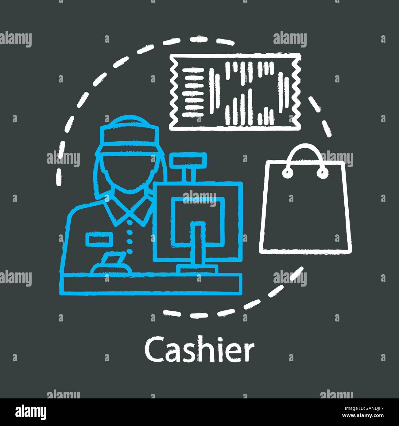 Supermarket checkout operator hi-res stock photography and images - Alamy