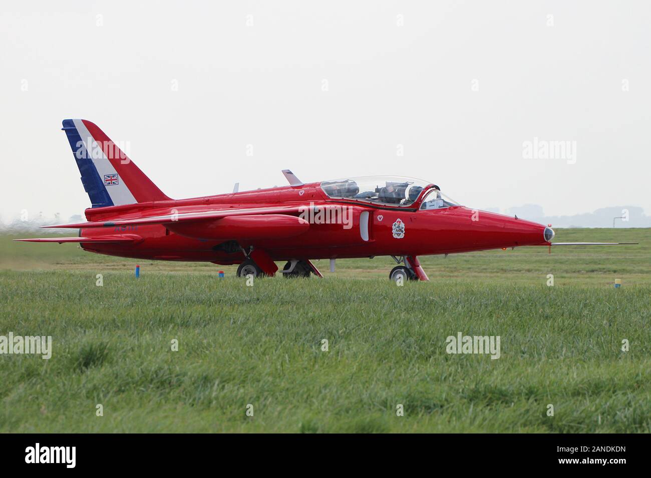 Red arrows gnat display aircraft hi-res stock photography and images ...