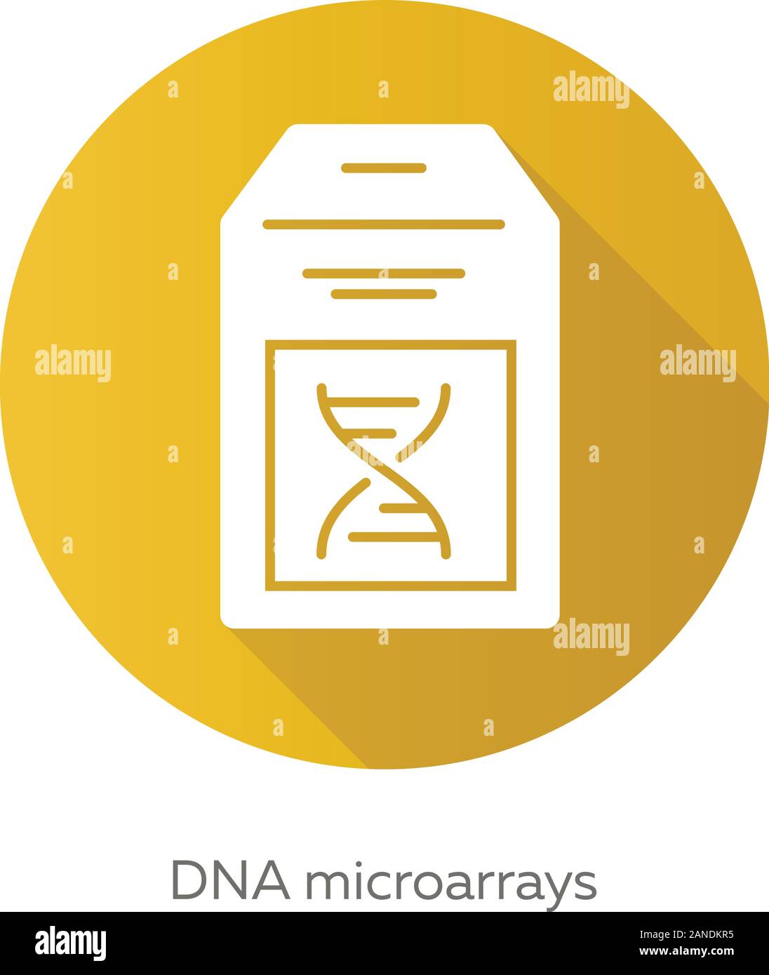 Dna microarray chip Cut Out Stock Images & Pictures - Alamy