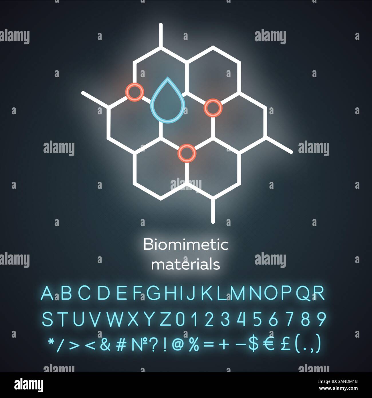 Biomimetic materials Stock Vector Images - Alamy