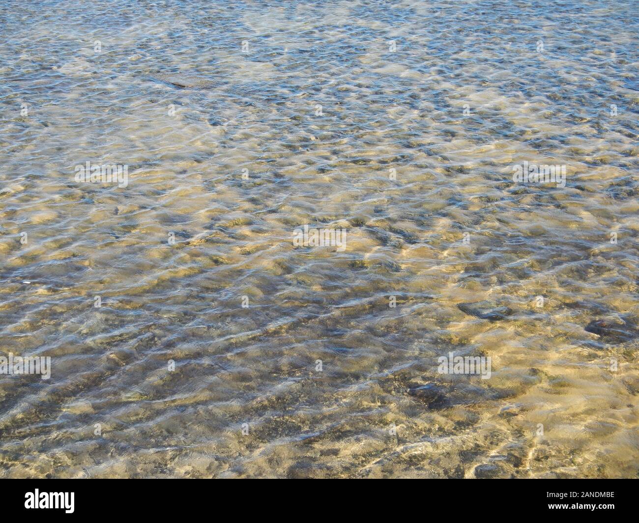 Shallow water pattern background with ripple Stock Photo - Alamy