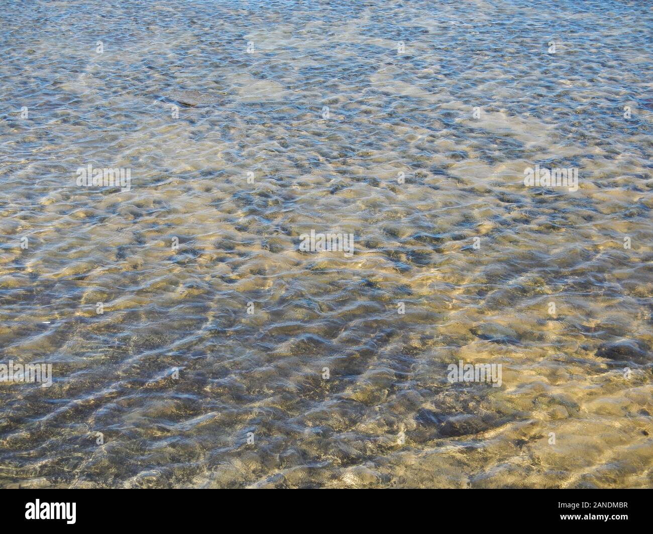 Shallow water pattern background with ripple Stock Photo - Alamy