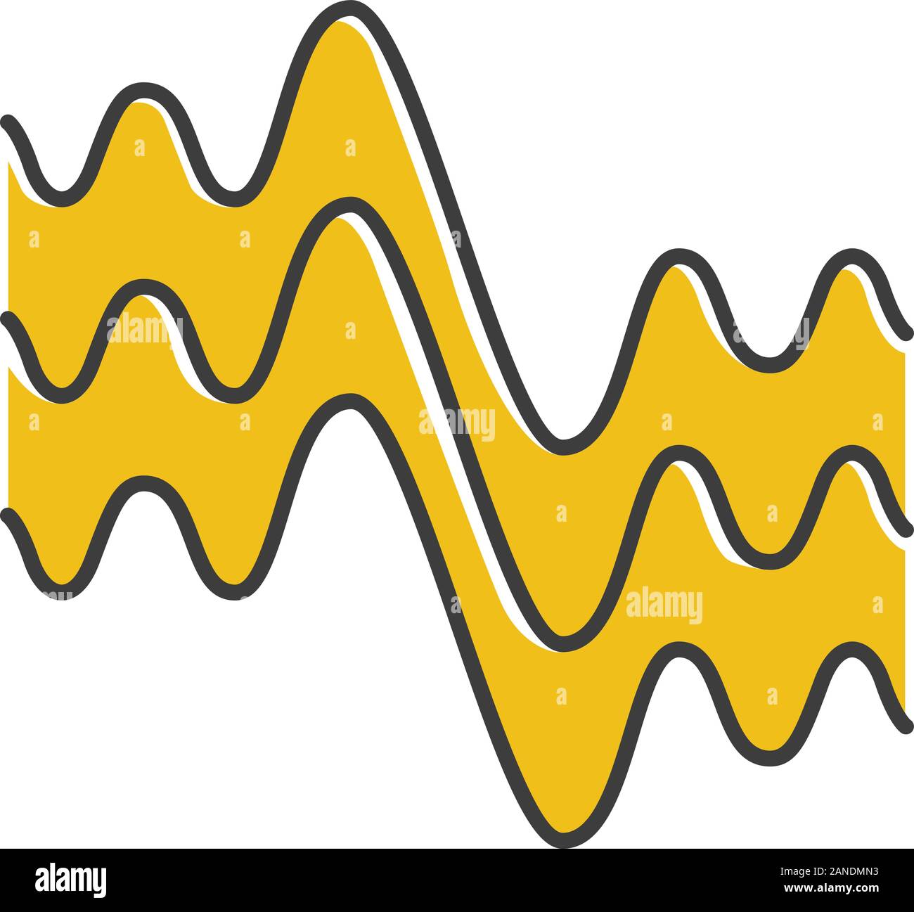 Dynamic waveforms hi-res stock photography and images - Alamy