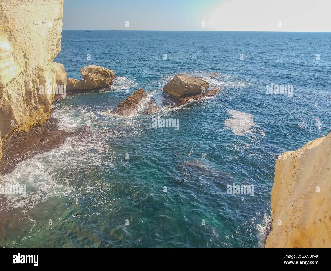 Rosh hanikra grottoes hi-res stock photography and images - Alamy