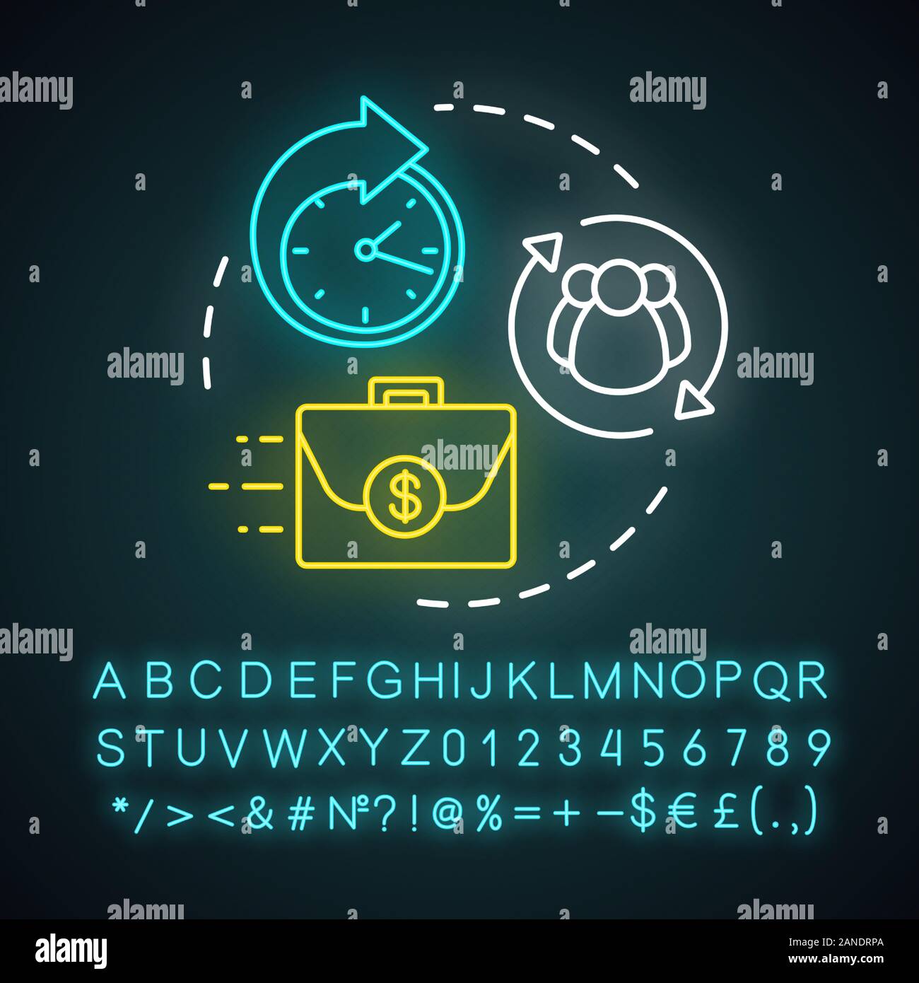 Short term employment Stock Vector Images - Alamy