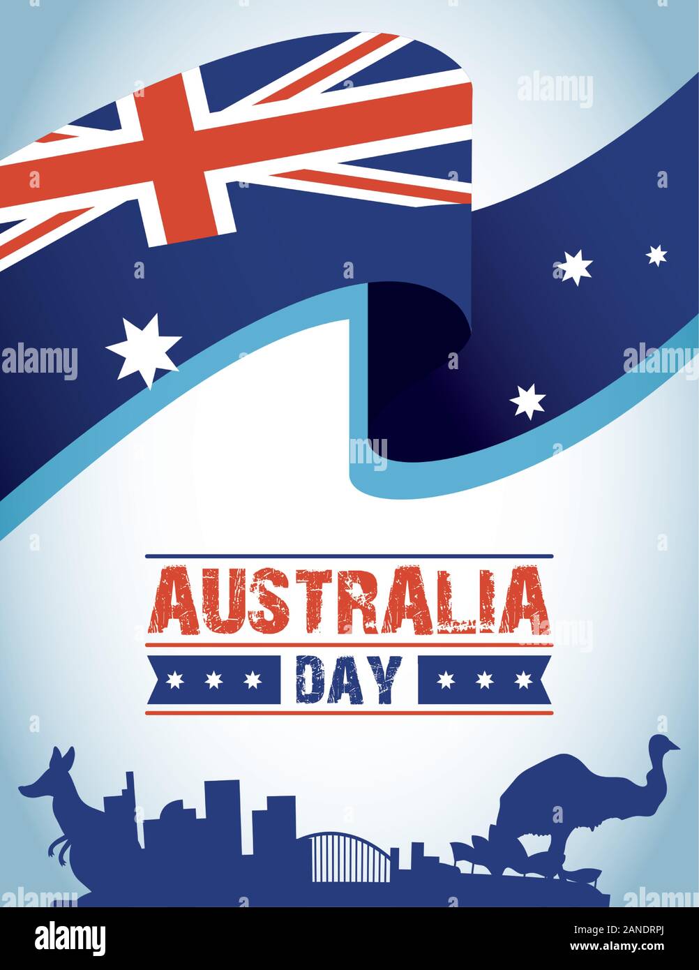 Australian national animals Stock Vector Images - Alamy