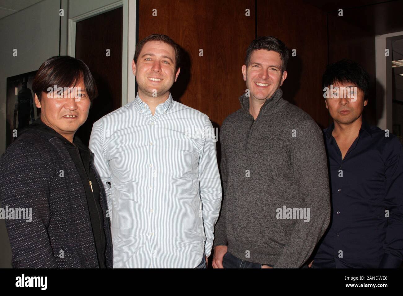 Los Angeles, California, USA. 16th January, 2020. Takashi Iizuka, Toby ...