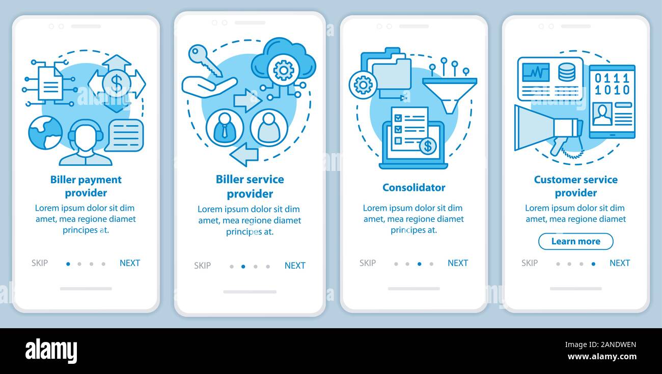 Biller Stock Vector Images - Alamy