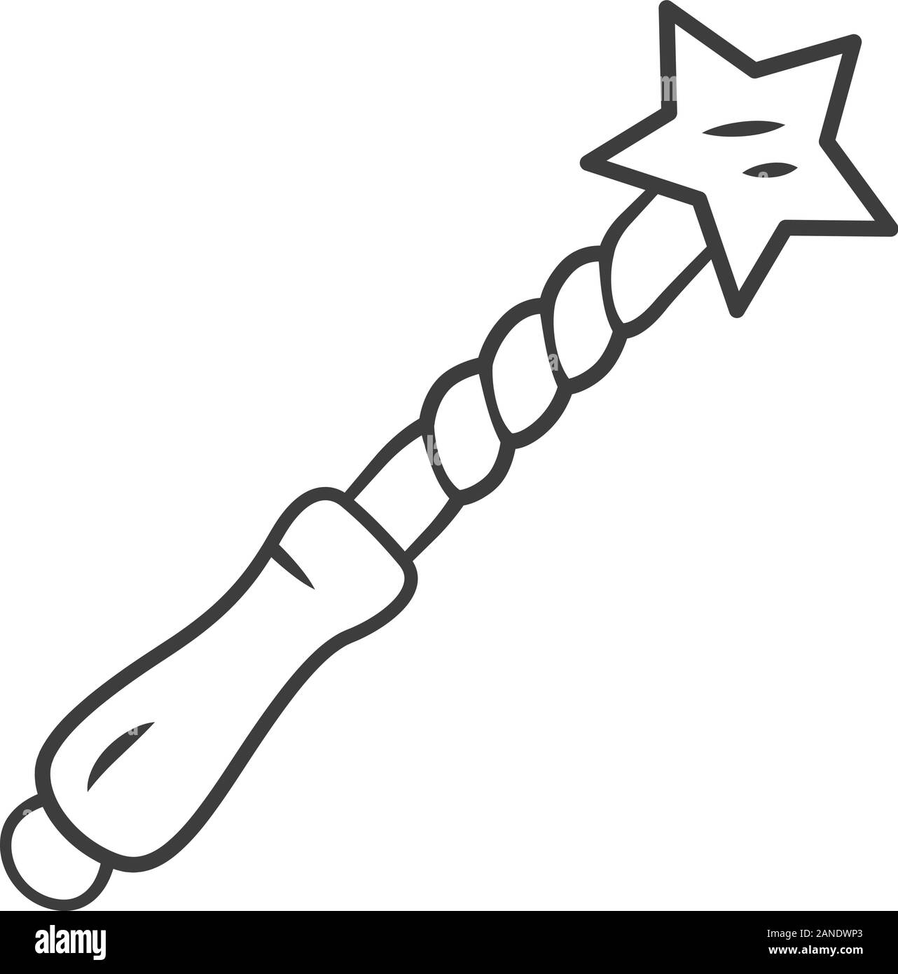 Wizard Hand Some Wand Drawing