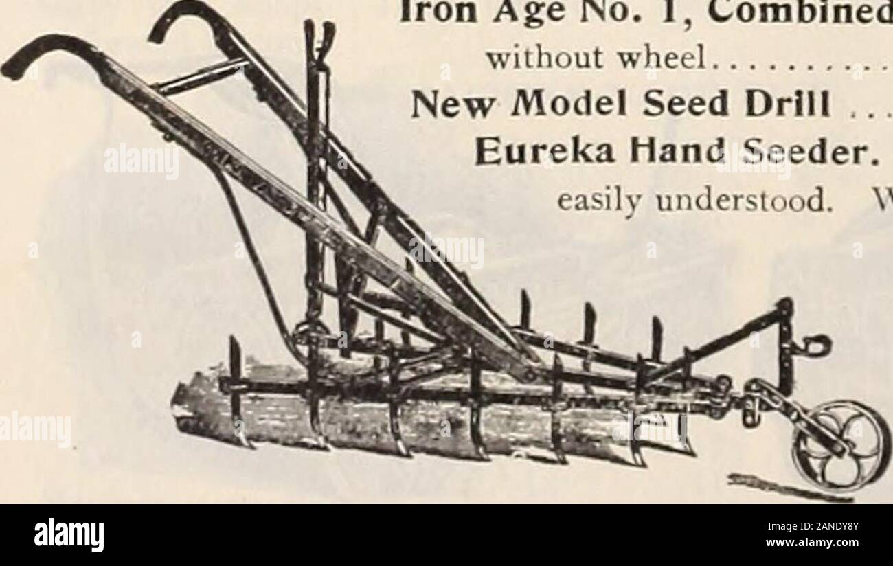 Single horse seed drill hi-res stock photography and images - Alamy
