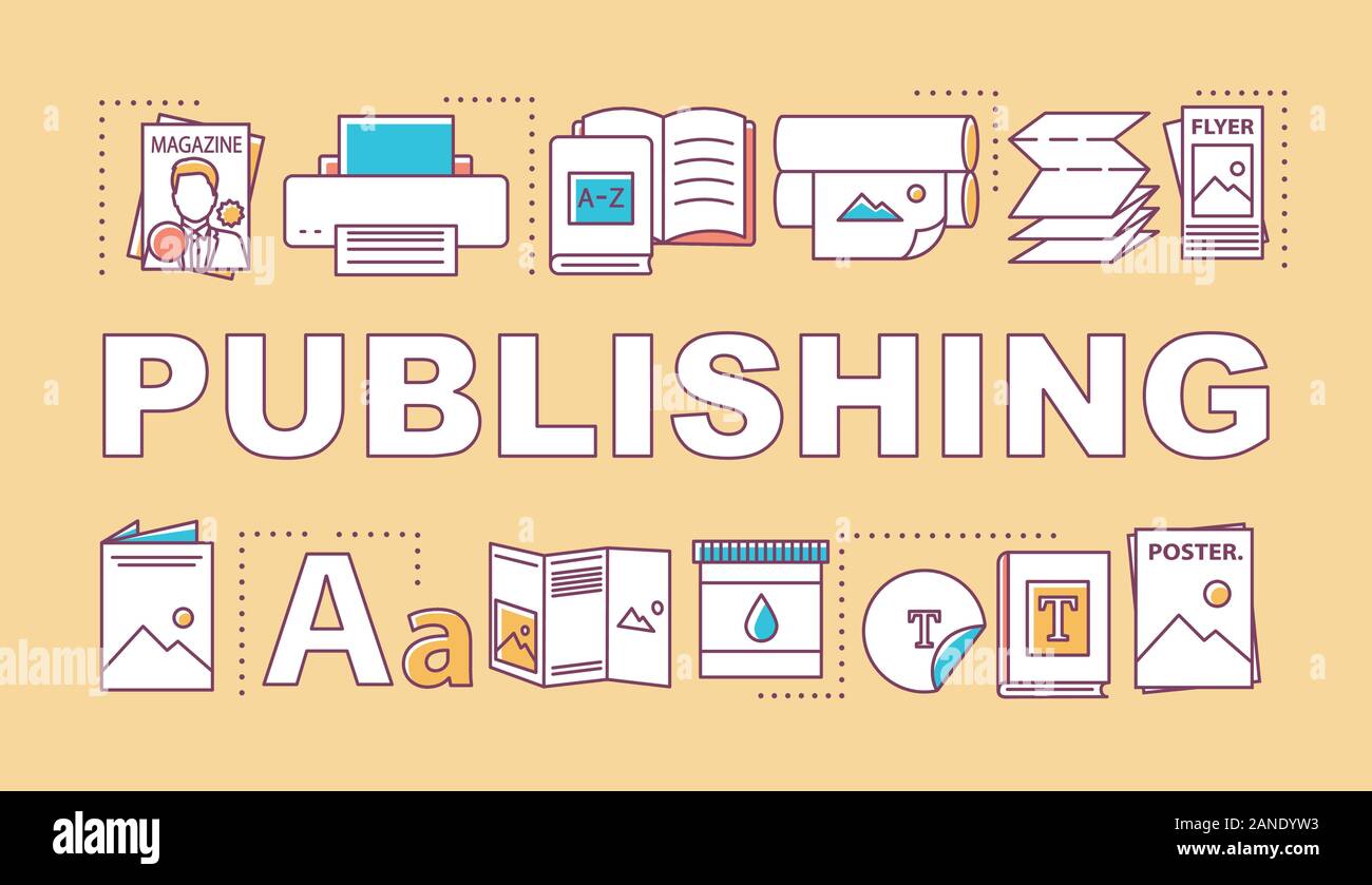 Printed publication Stock Vector Images - Alamy