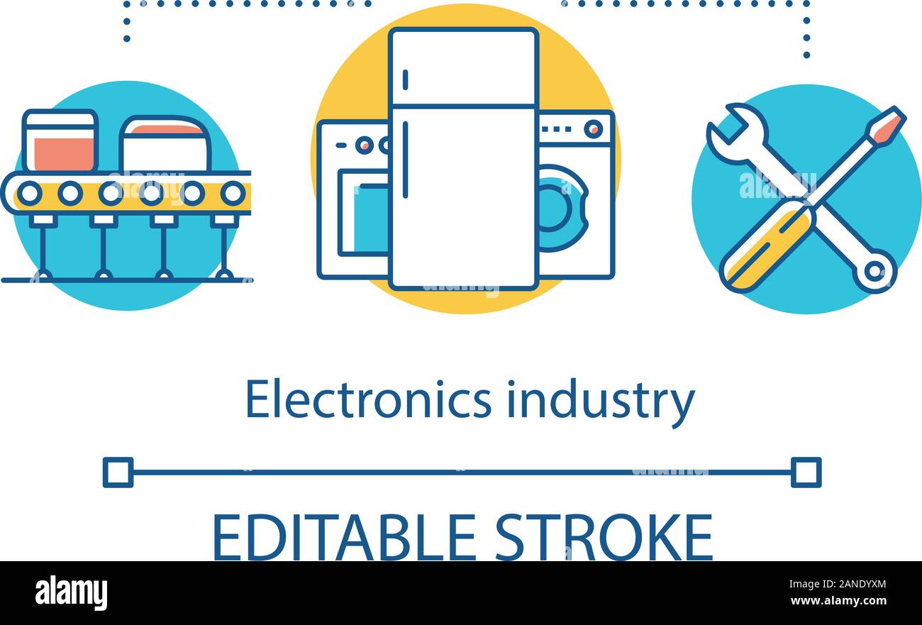 Electronics Industry Icon