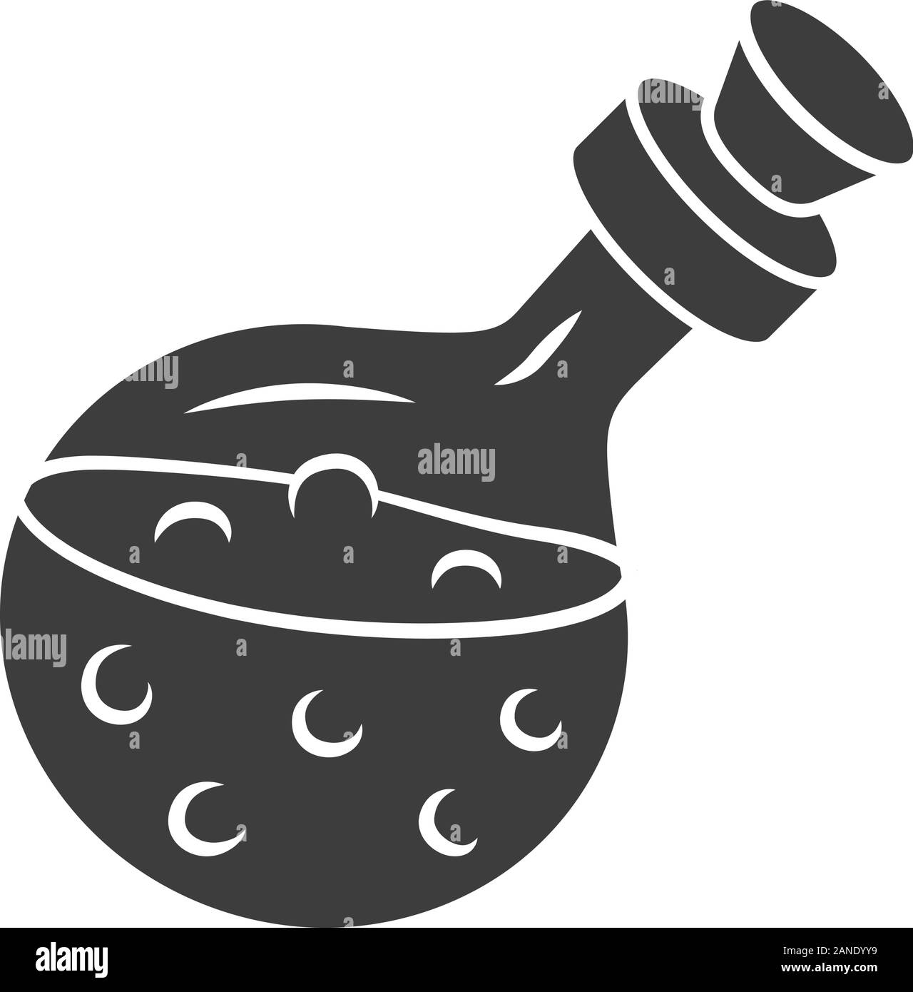 Potion bottle Black and White Stock Photos & Images - Alamy