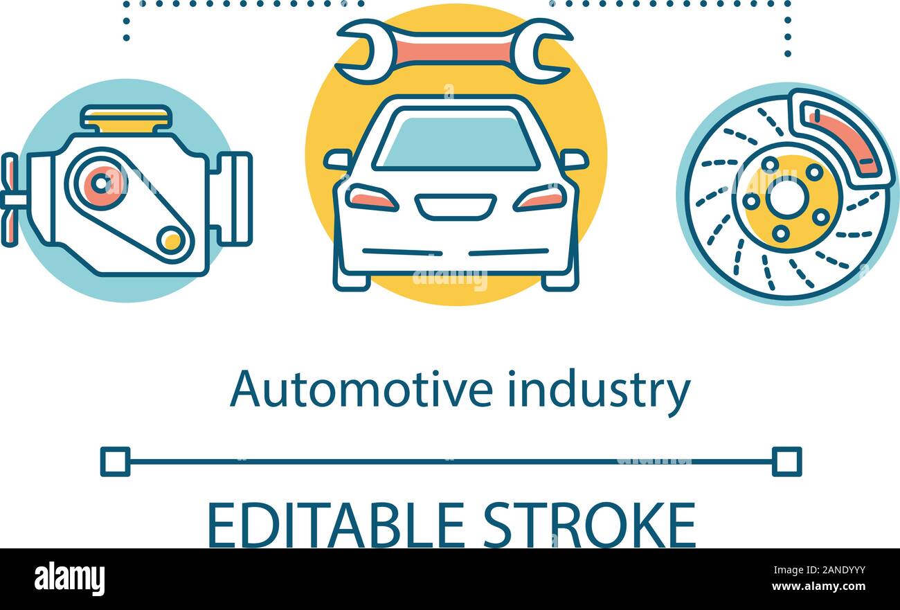 Vehicle assembly line Cut Out Stock Images & Pictures - Alamy