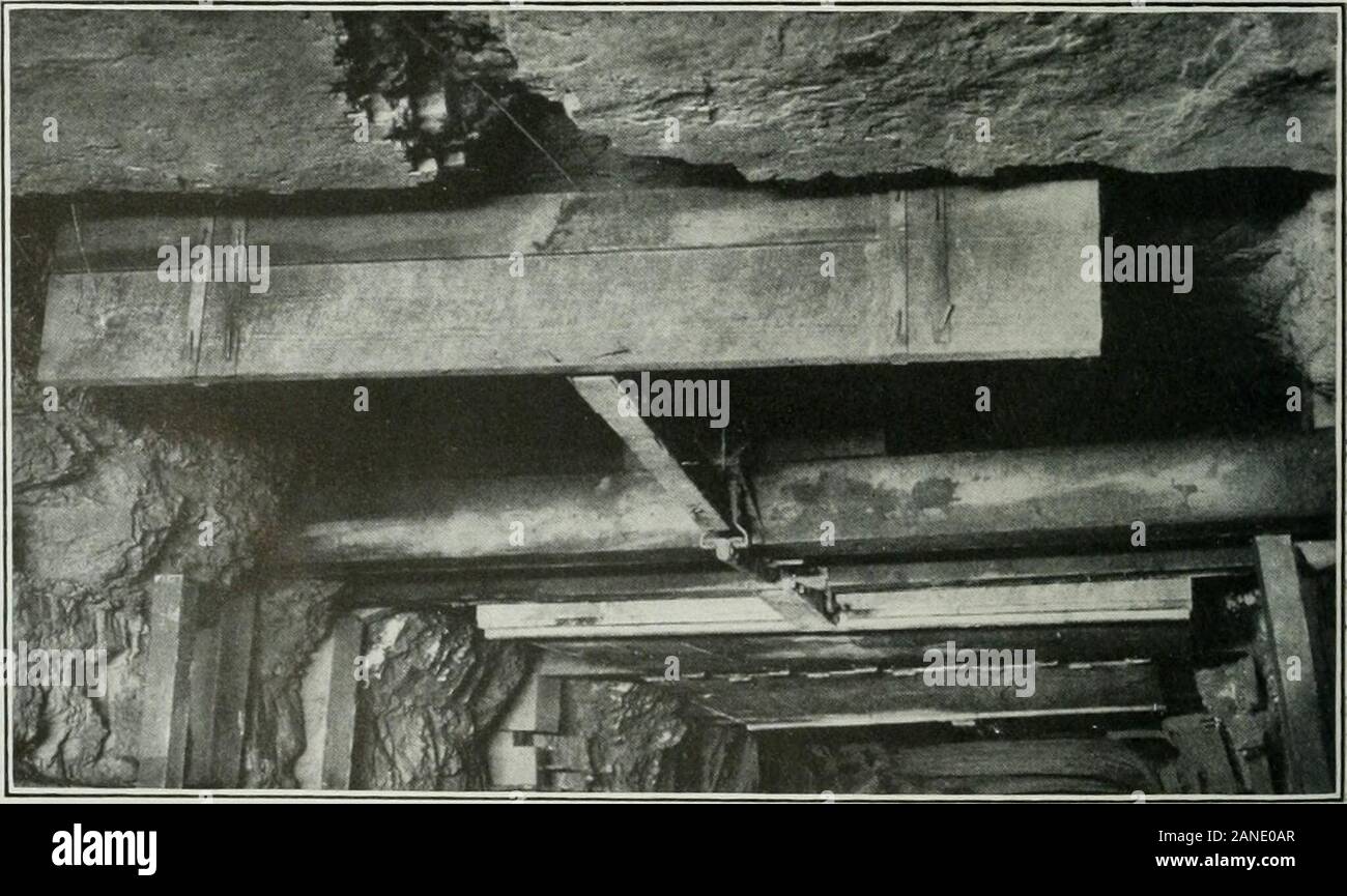 Technical paper . A. VIEW OF BOX BARRIER, MODEL C, AFTER DUMPING.. U ...