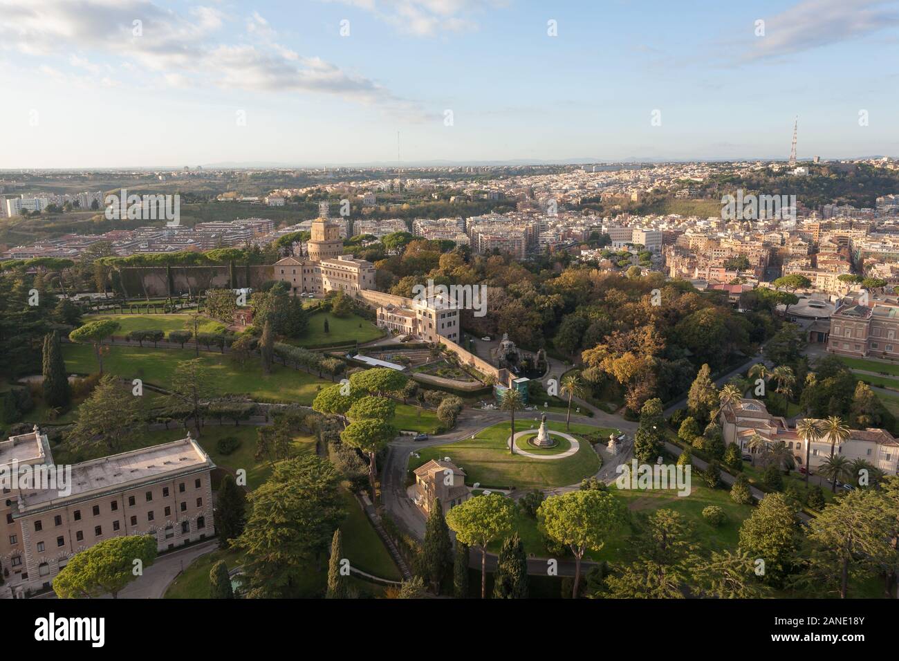 Aerial view rome hi-res stock photography and images - Alamy