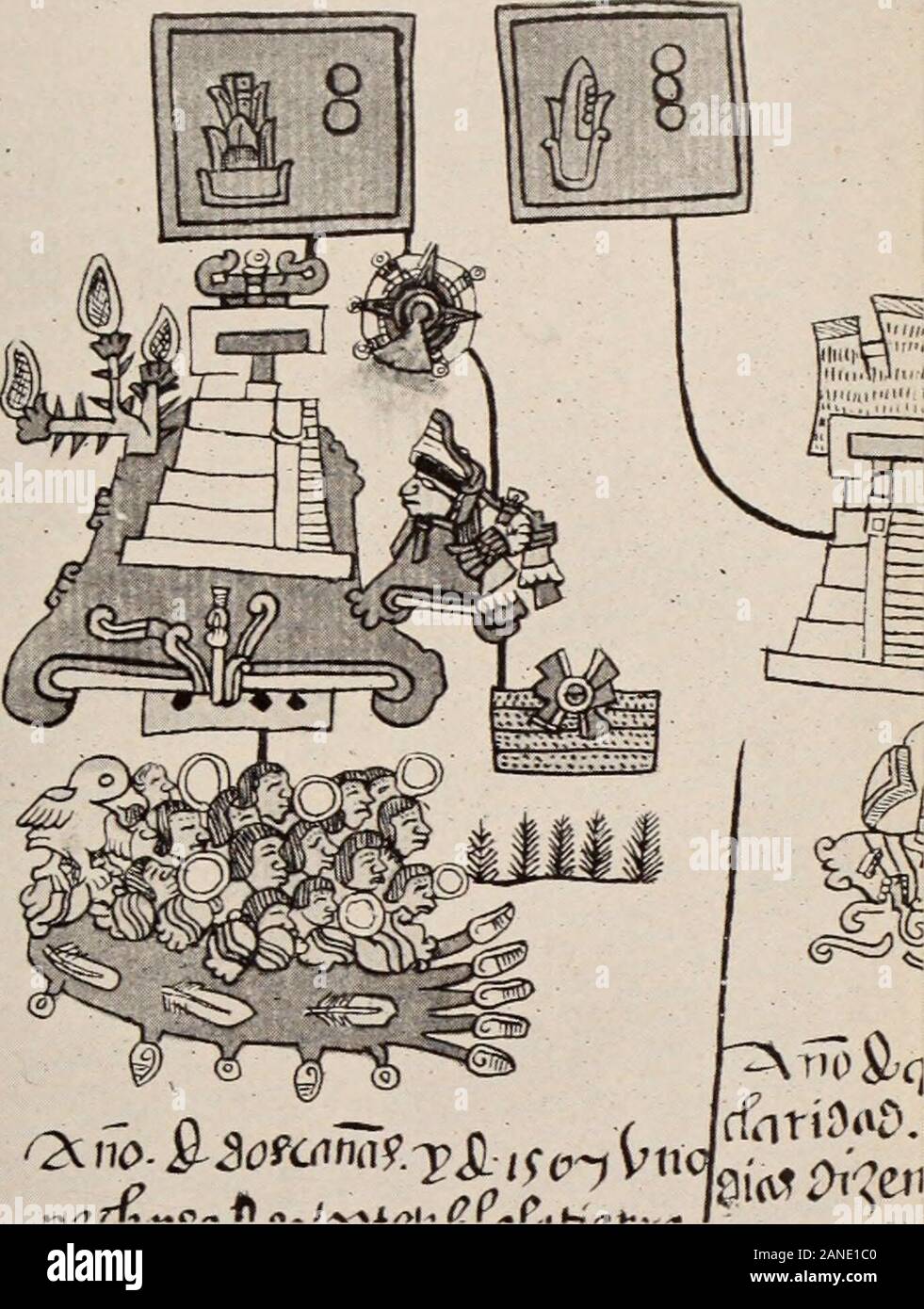 Aztec way in hi-res stock photography and images - Alamy