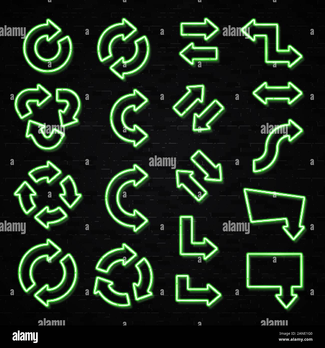 Street light icon circle Stock Vector Images - Alamy