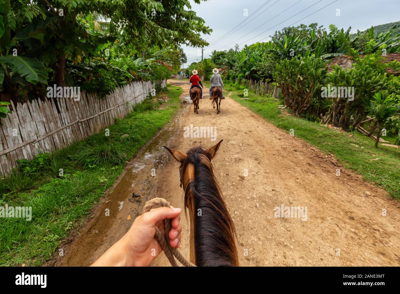 Horseback Riding in Trinidad, Cuba Stock Photo - Alamy