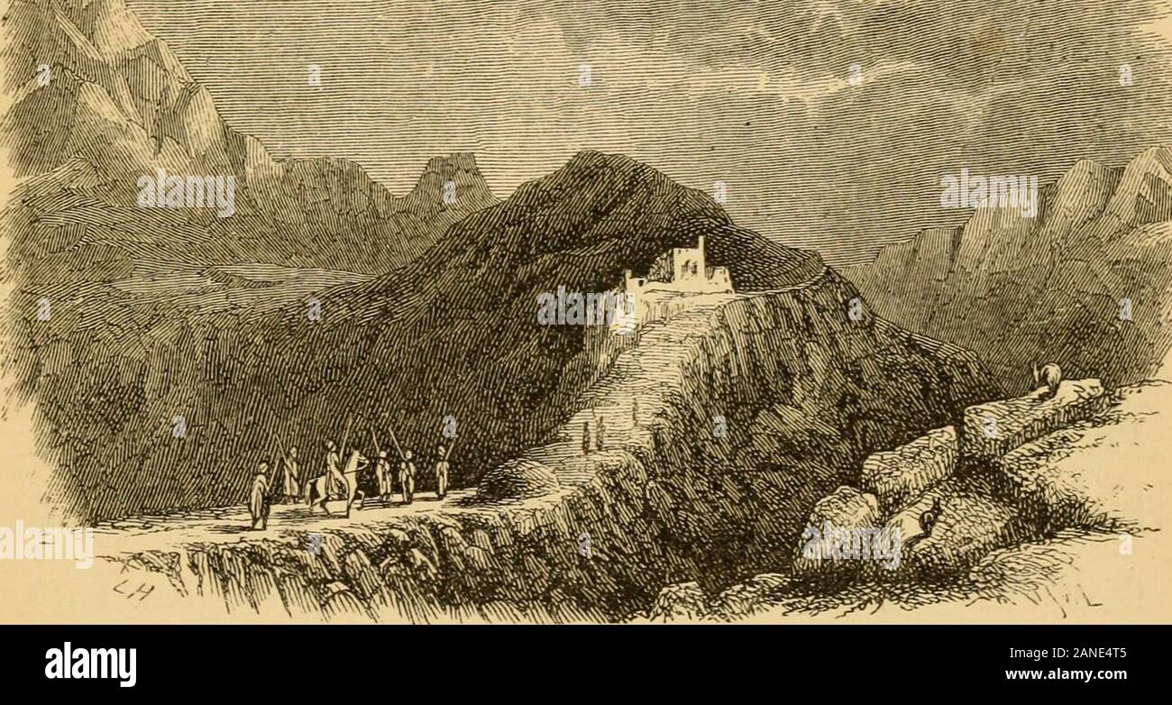 Walks and homes of Jesus . ANCIENT CASTLE NEAR JERICHO. T Jericho ...