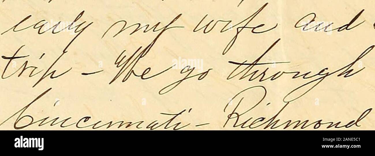 Papers, 1882-1901 (bulk 1883-1899 Stock Photo - Alamy