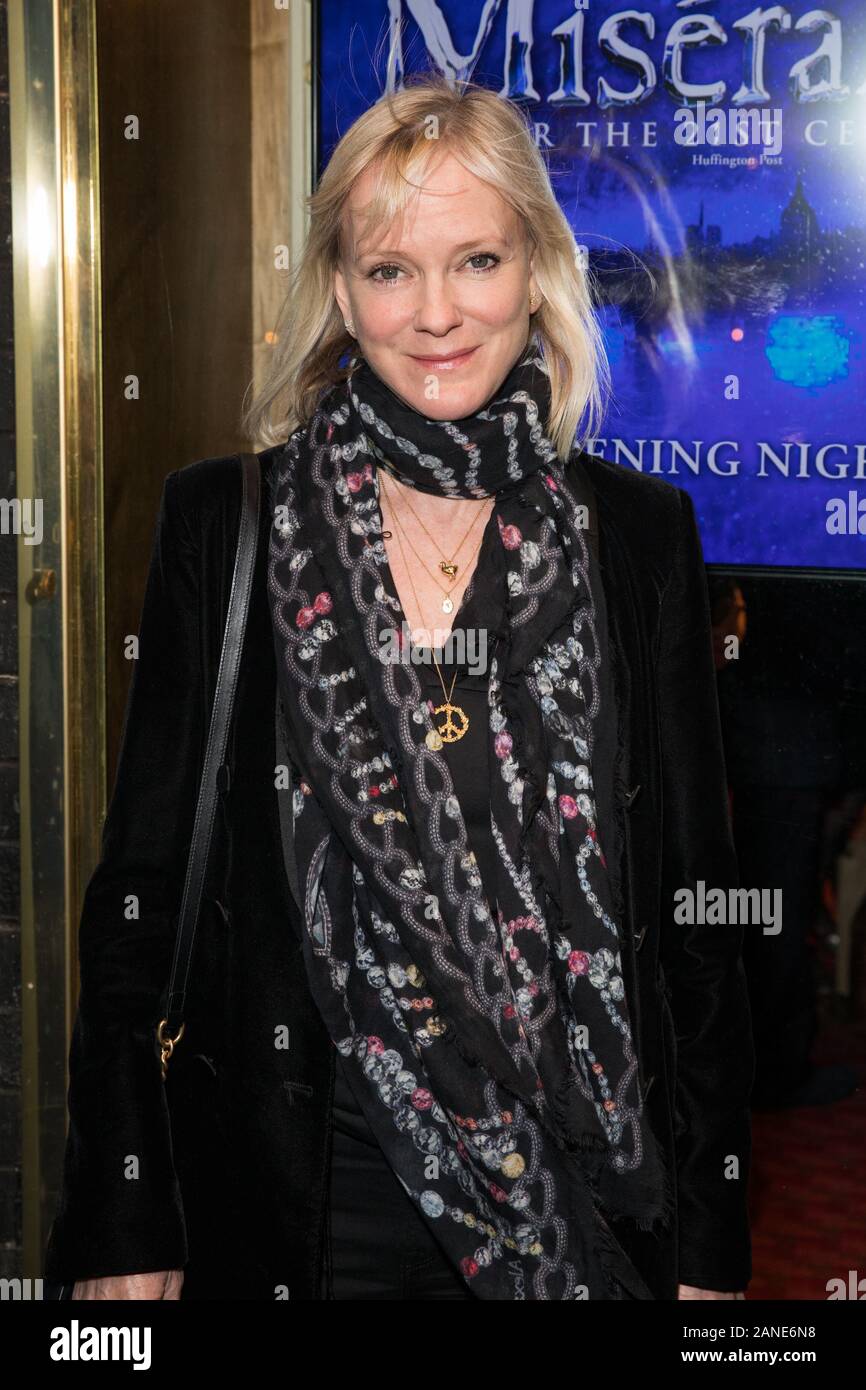 Hermione Norris attends the Les Miserables' musical, Gala Night at ...