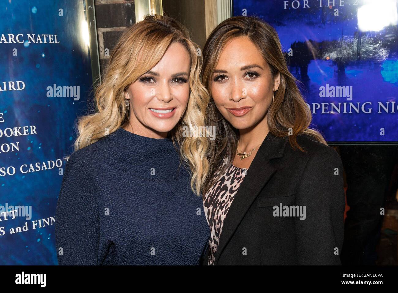 Amanda Holden and Myleene Klass attend the Les Miserables' musical ...