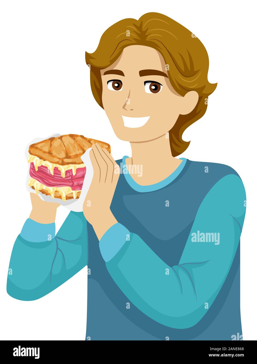 Reuben Sandwich Clipart