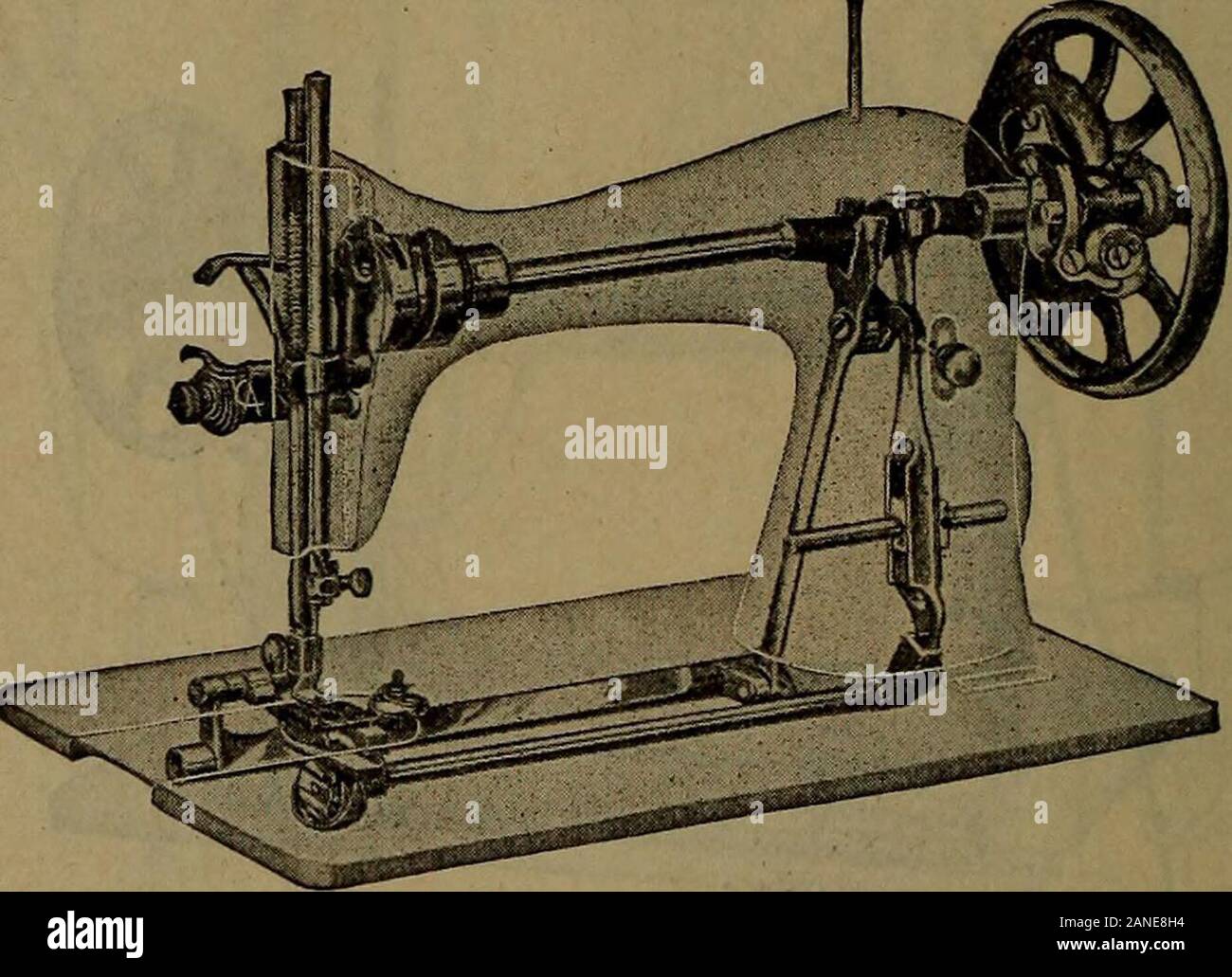 Drive Wheel Sewing Machine