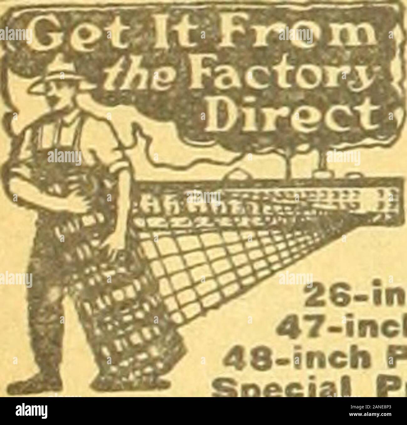 Hog wire fence hi-res stock photography and images - Alamy