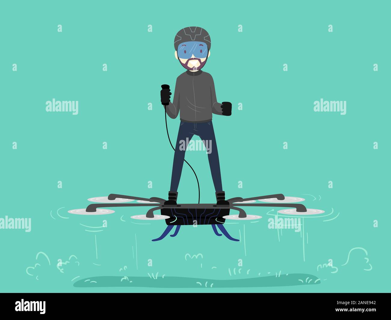 Aircraft safety illustration hi-res stock photography and images - Alamy