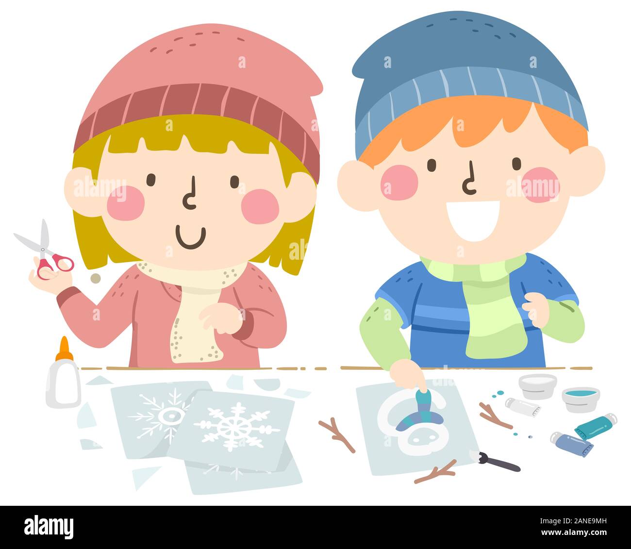 Scissors And Glue Clipart