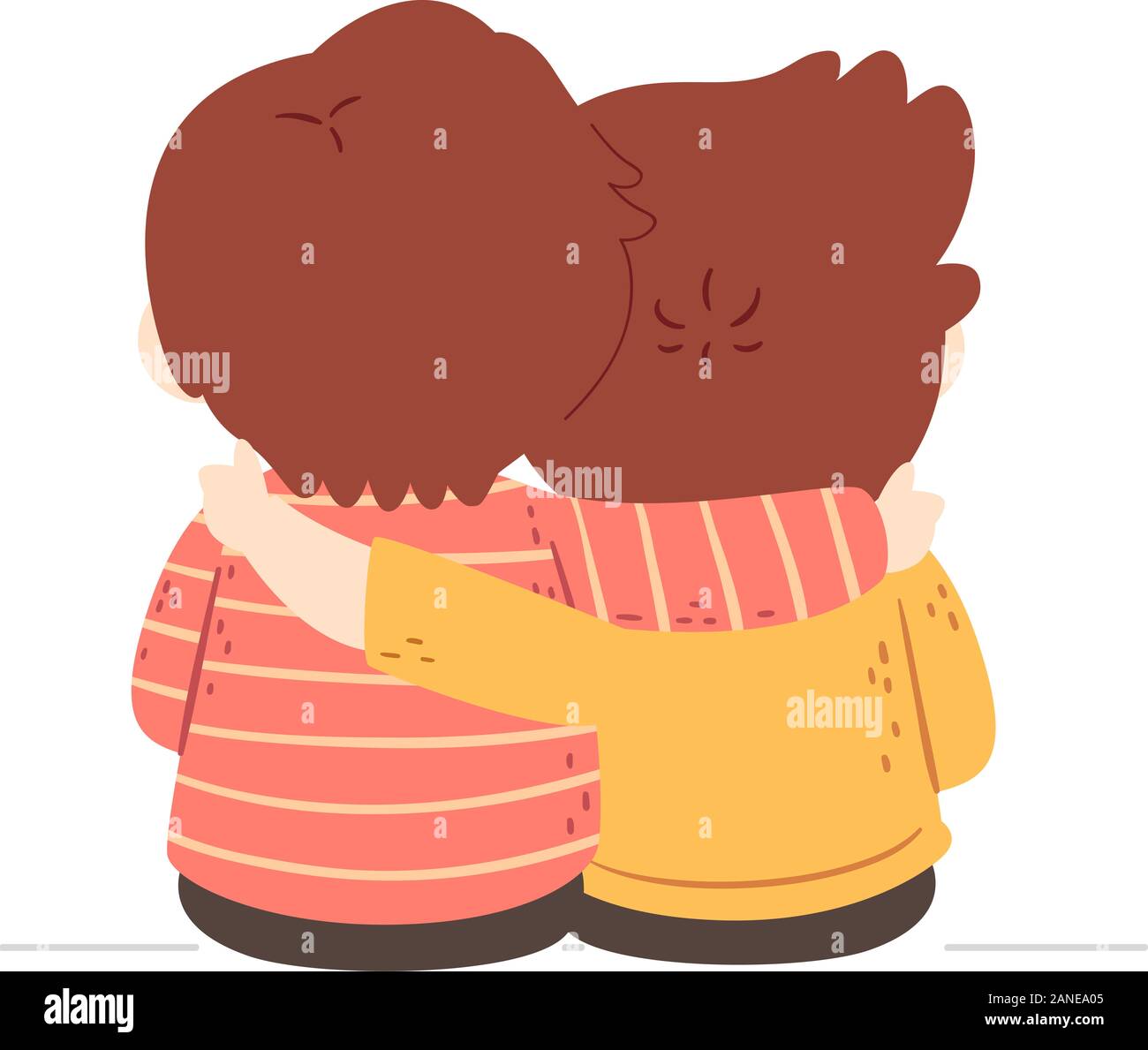 Arm across shoulder hi-res stock photography and images - Alamy