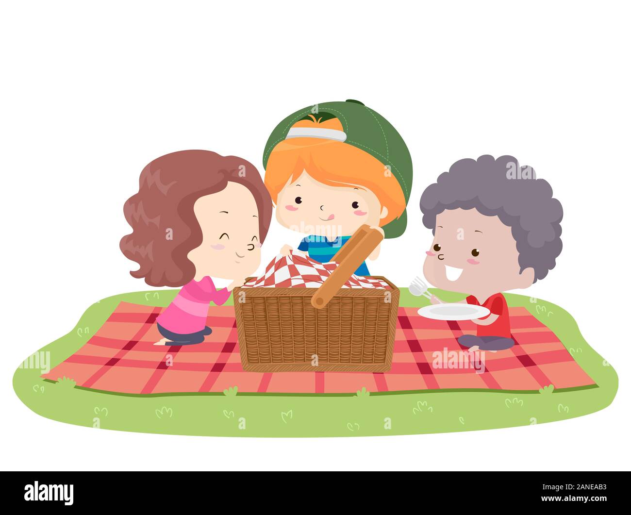 Picnic Blanket Clip Art