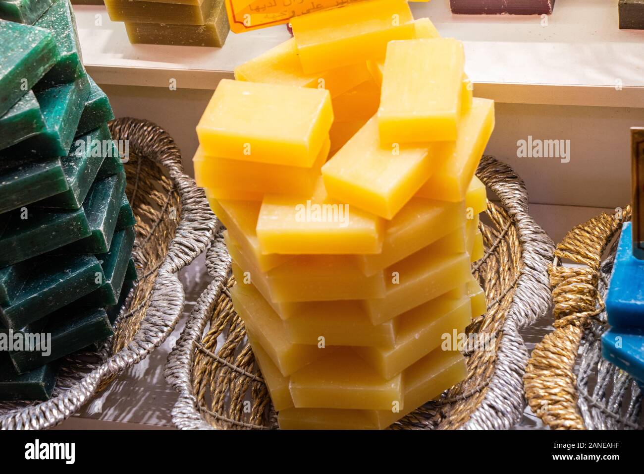 multi-colored Eco-friendly exfoliating bars of soap for hair and body ...