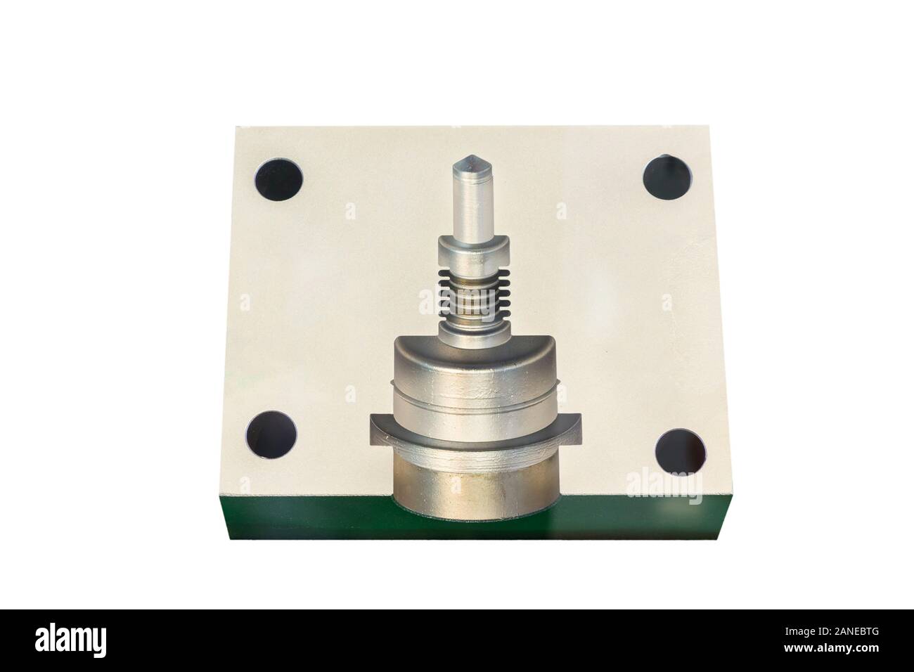 cavity made by metal parts for tooling or mold manufacturing ...