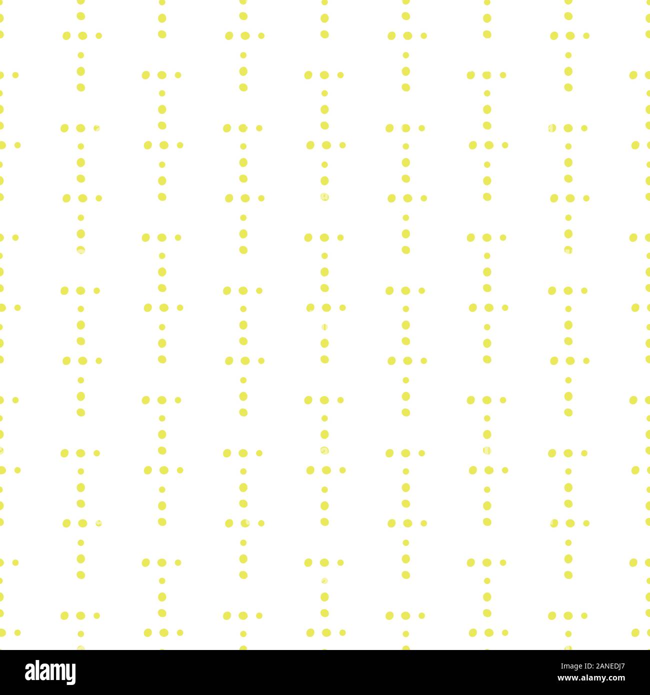 Vector yellow and white matrix style binary background with falling ...