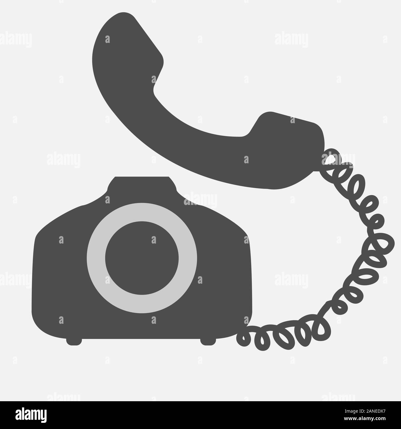 Telephone logo Black and White Stock Photos & Images - Alamy