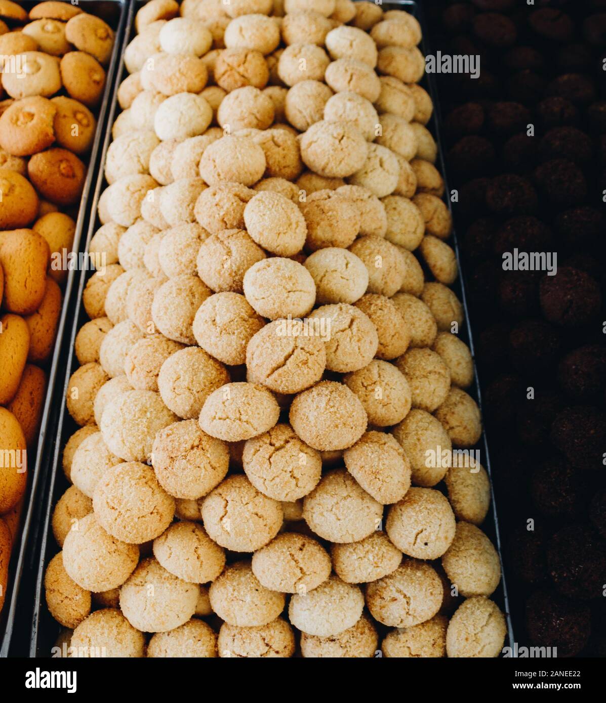 Turkish style freshly made cookies as snack in view Stock Photo - Alamy