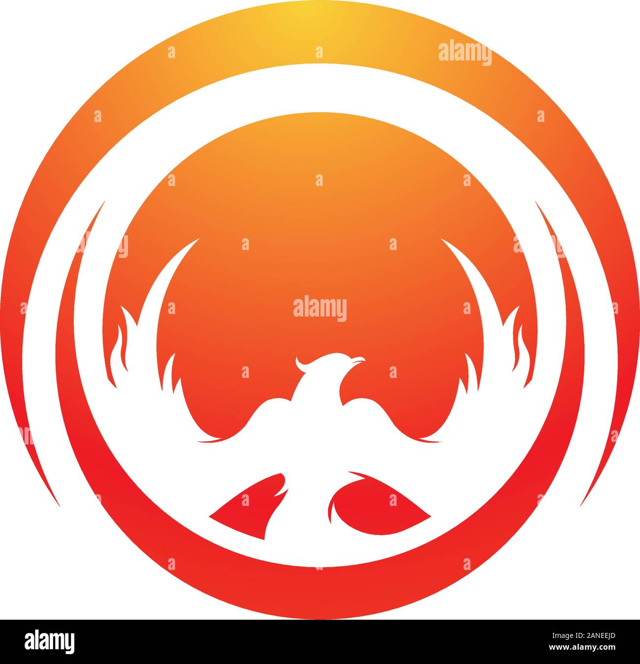 Infinity fire flame logo hi-res stock photography and images - Alamy