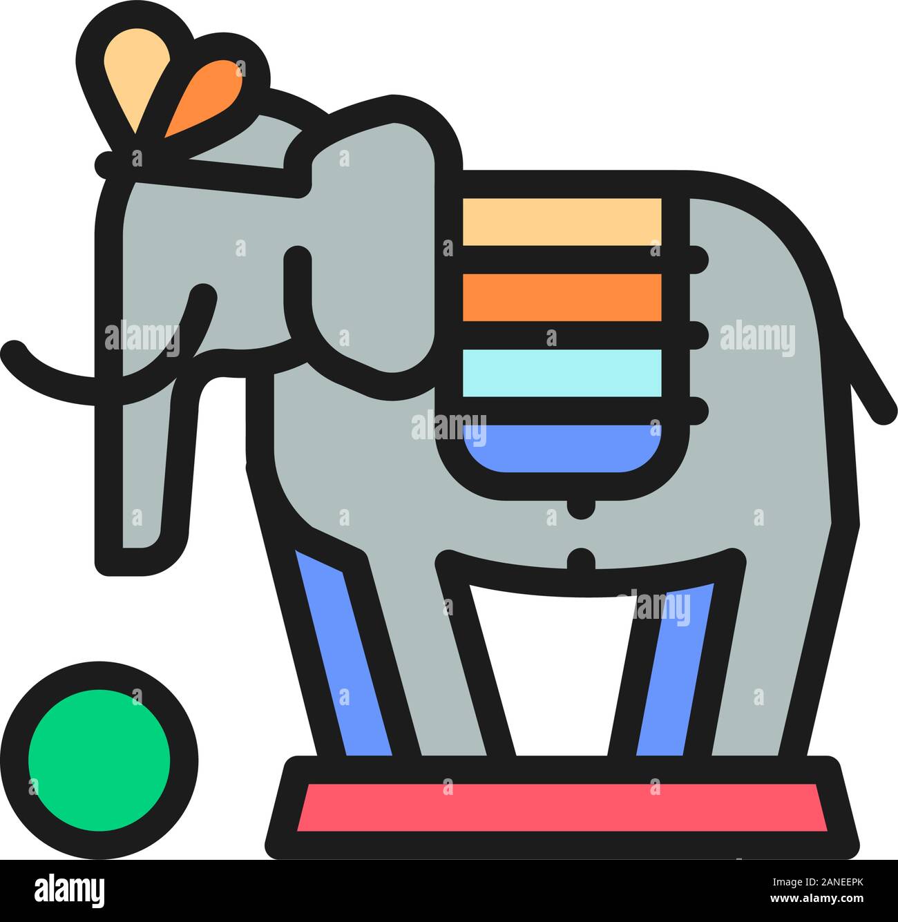 Zoo safari playground Stock Vector Images - Alamy